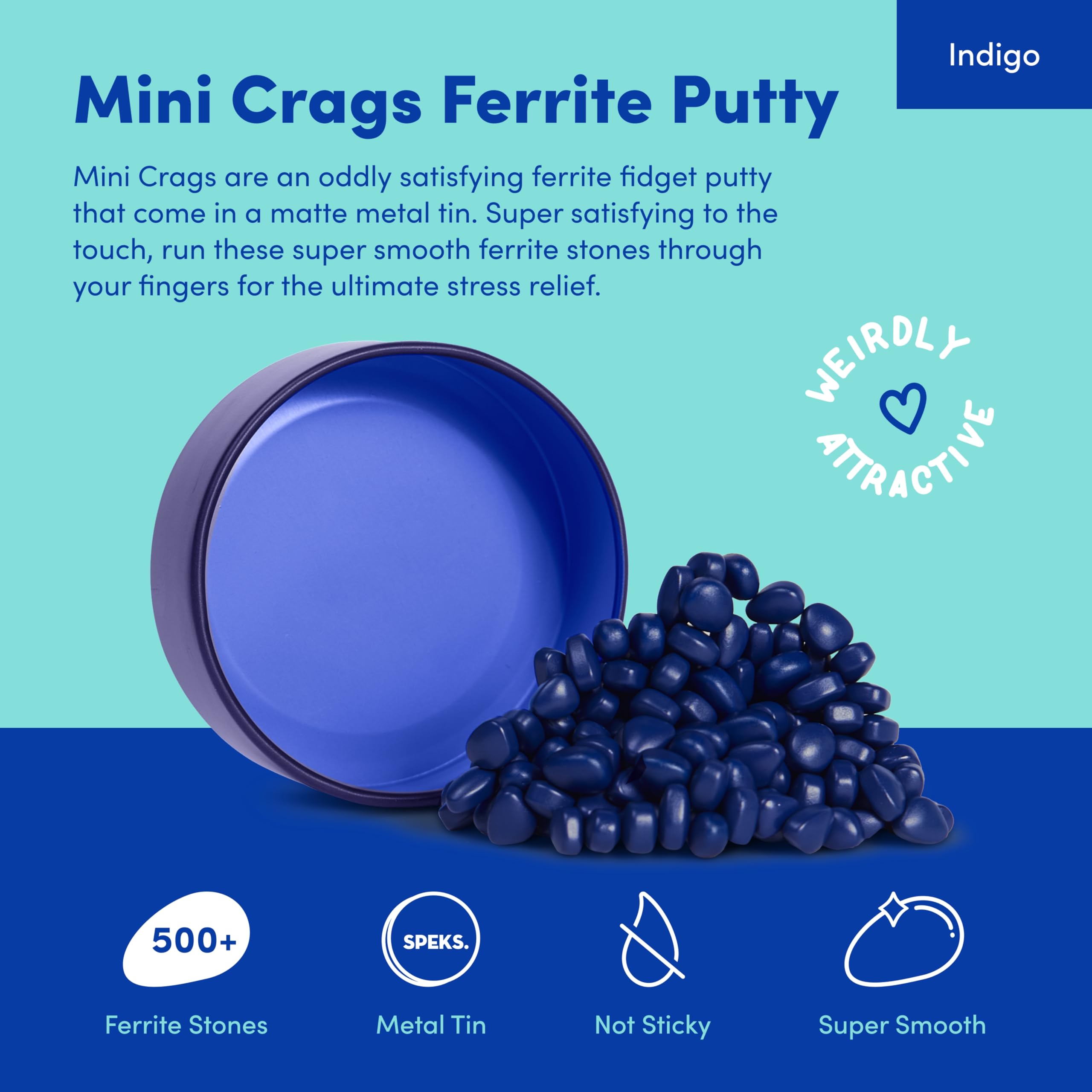 Snapklik.com : Crags Ferrite Putty, 500+ Ferrite Stones In A Tin ...
