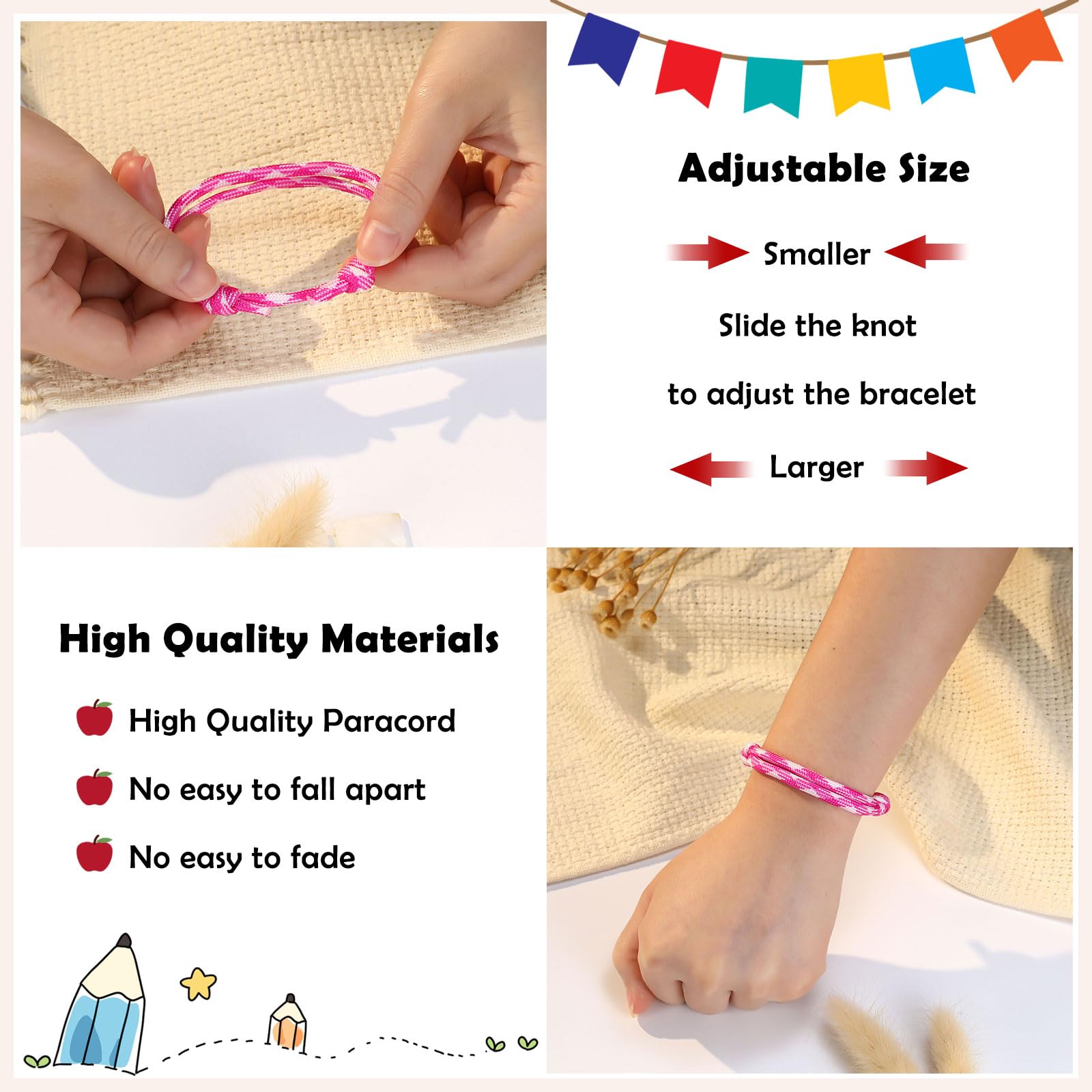Snapklik.com : First Day Of First 1st Grade Bracelet Mommy And Me ...