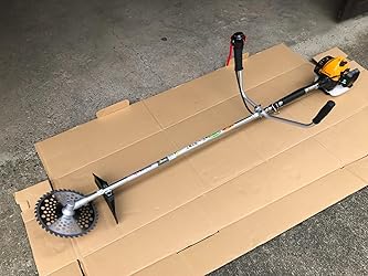 Amazon | 京セラ(Kyocera) 旧リョービ エンジン刈払機(草刈機) EKM-2630A 661702A 【長時間作業でも疲れにくい左右非対称の両手ハンドルを採用】 畦草刈りや家 ...