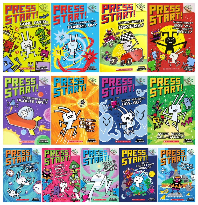 NEW! Press Start! Series 13 Books Set (#1 - #13) by Thomas Flintham ...