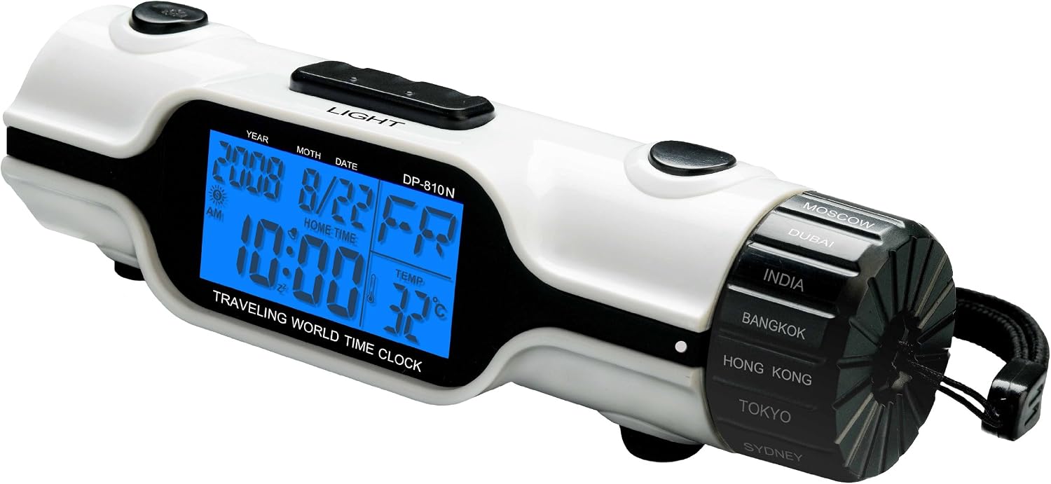 Thumbs Up UK World Travel Clock with Built in Torch : Amazon.co.uk