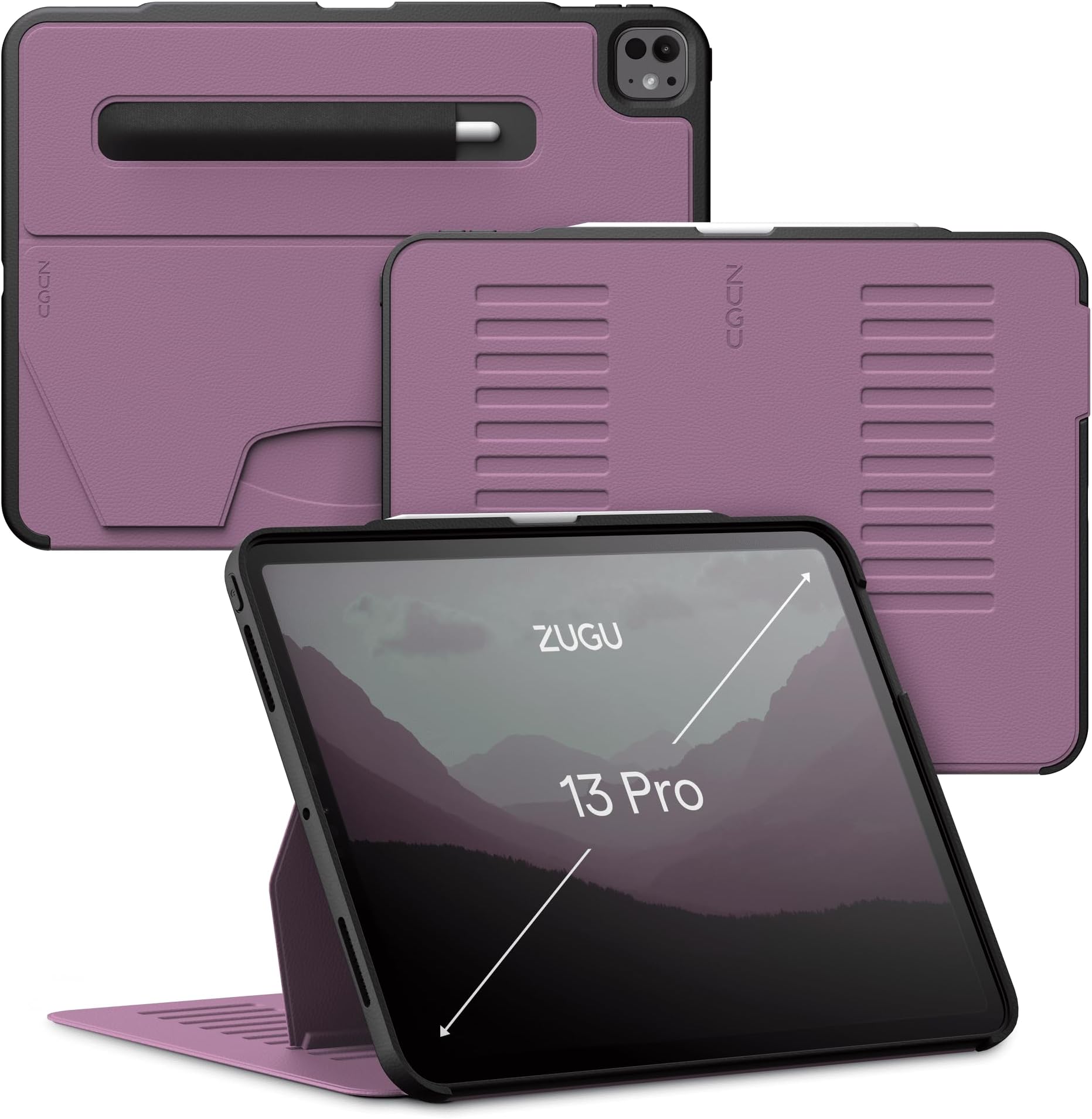 Amazon.com: Zugu Case for iPad Pro 13 (M4) 2024, Slim Protective Cover ...