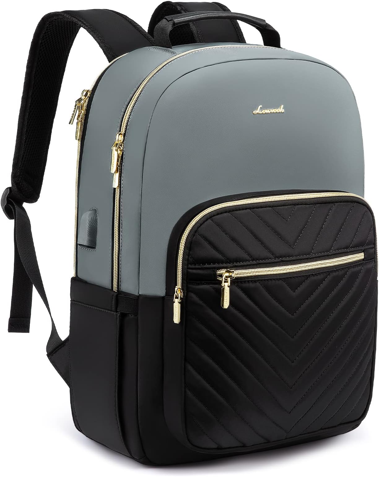 LOVEVOOK Rucksack Damen, Laptop Rucksack 15,6 Zoll, Schulrucksack ...