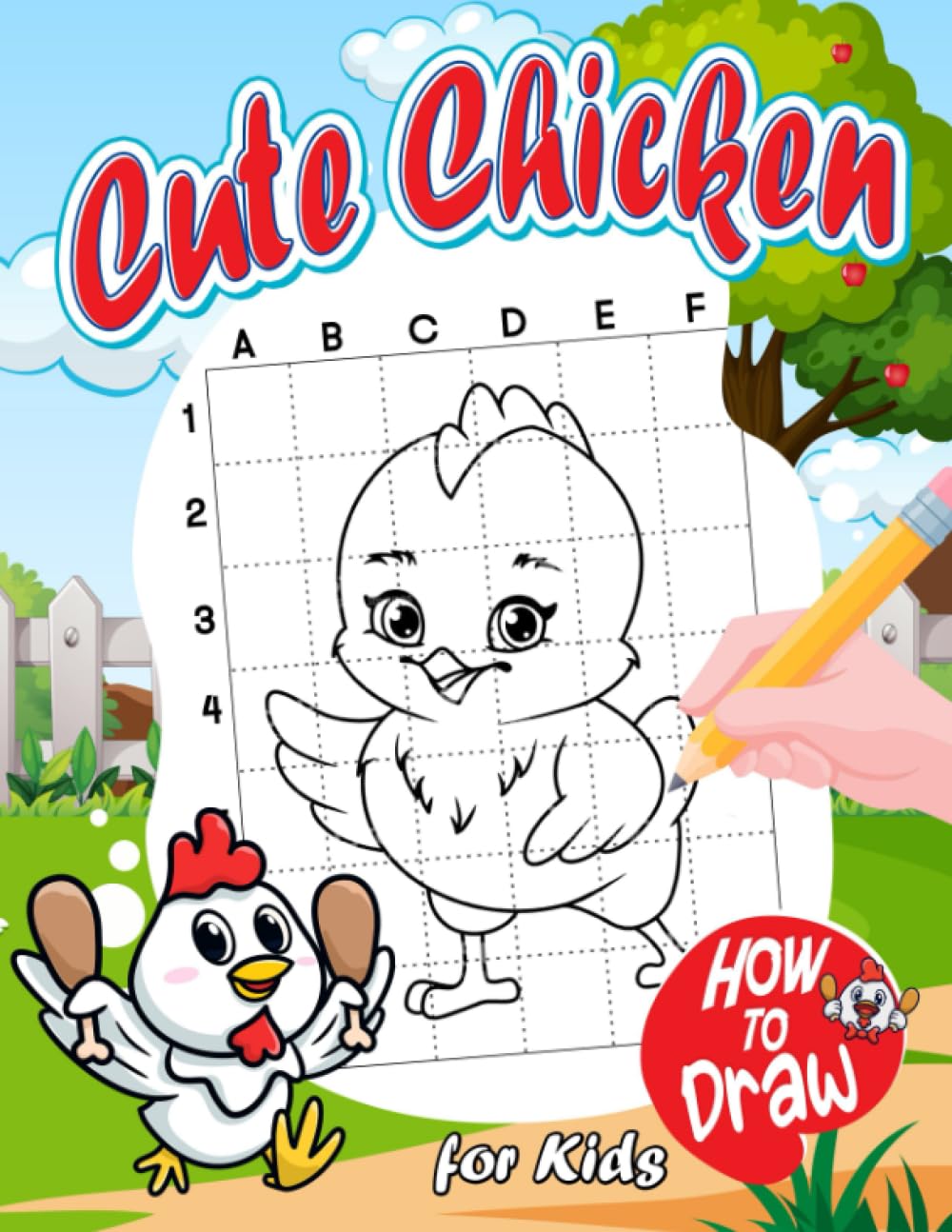 How To Draw Cute Chicken for Kids: Collection of Simple and Basic ...