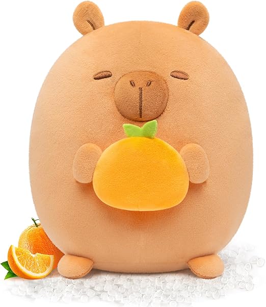 Amazon.com: Caaaat Scented Stuffed Plush Toy, Cute Capybara Stuffed ...