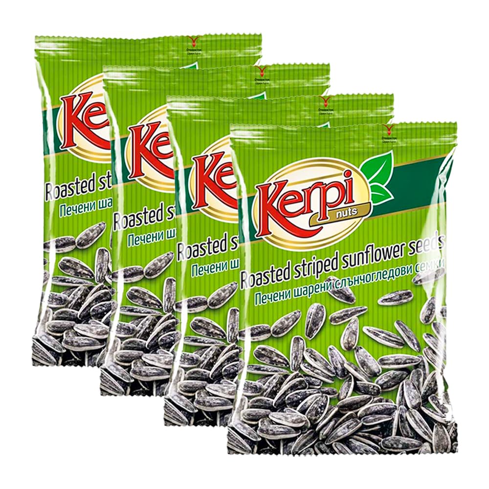 Kerpi Roasted Striped Sunflower Seeds | High Rich and Nutty Flavour ...