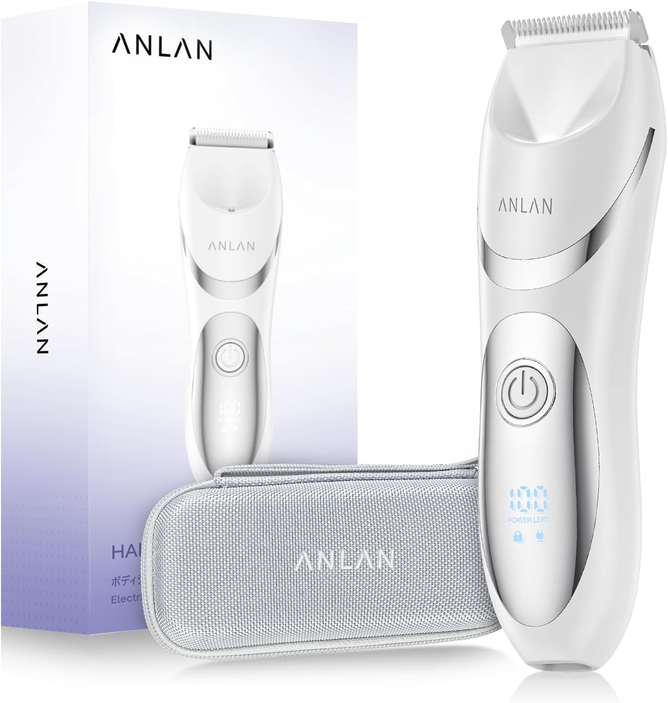 ANLAN Bikini Trimmer, Lady Shavers for Women, Electric Shaver ...