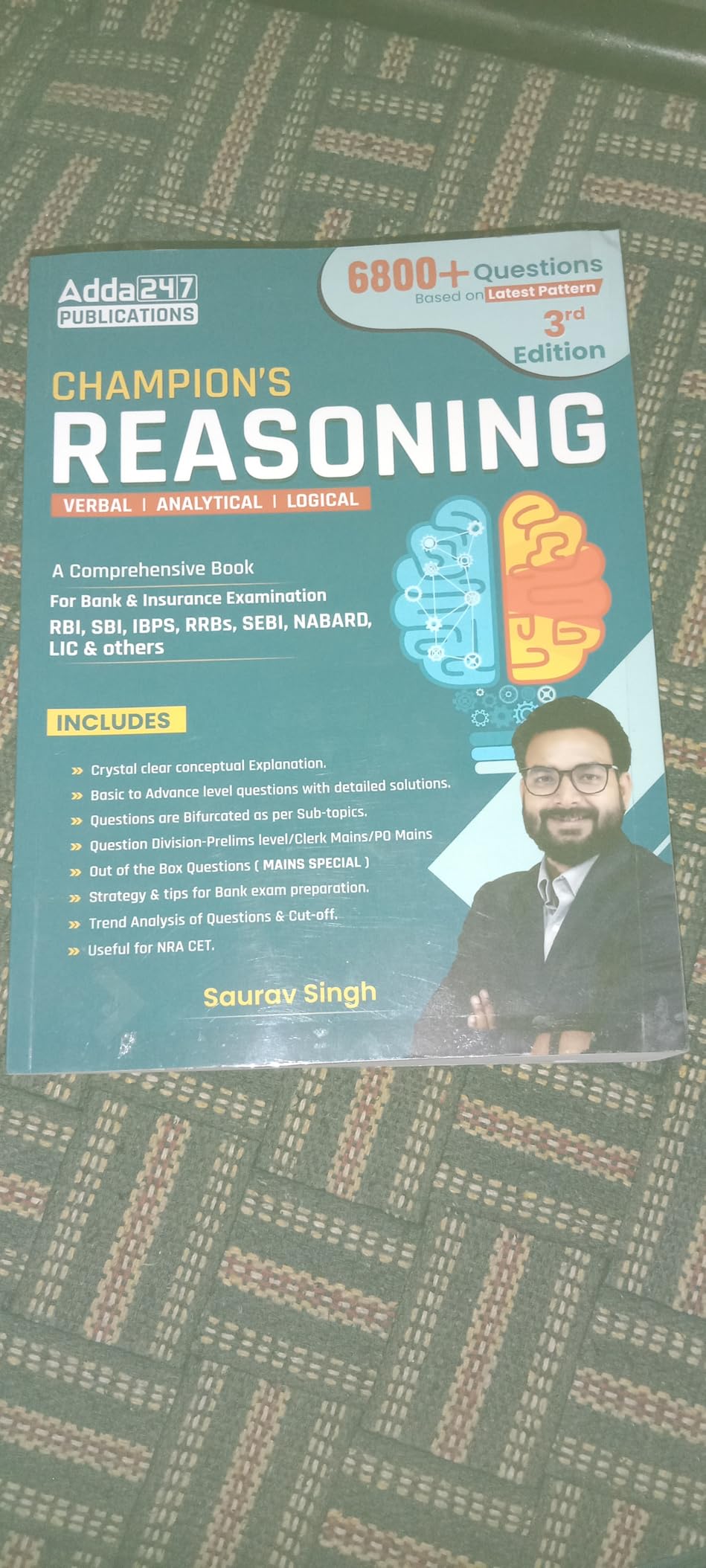 Champion's Reasoning Book 2.0 For Bank & Insurance Exam (English ...