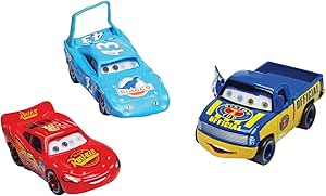 Disney / Pixar CARS Movie 155 Die Cast Car with Lenticular Eyes 3Car Gift Pack Dexter Hoover ...
