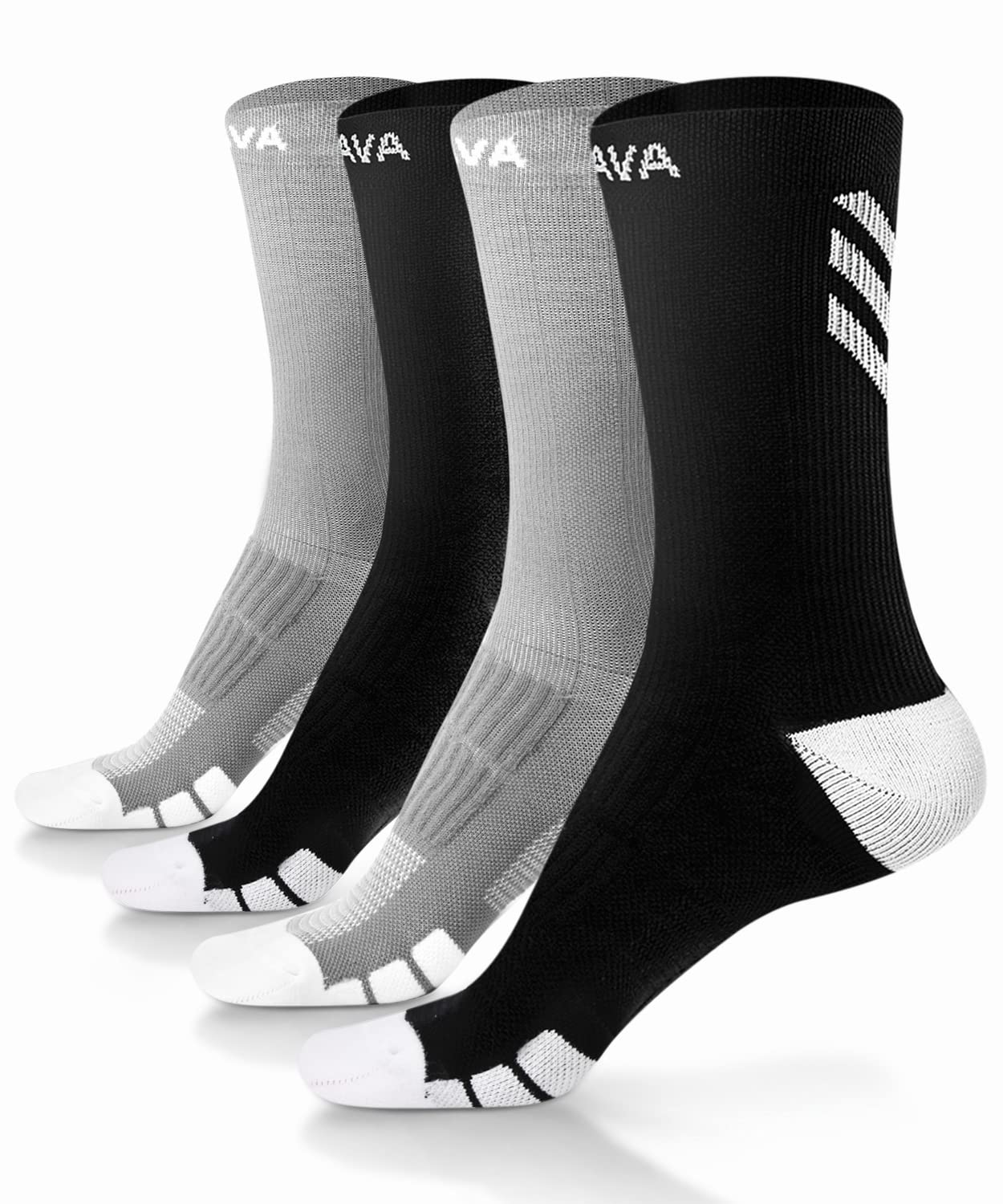 Snapklik.com : DOVAVA Dri-tech Compression Crew Socks 15-20mmHg