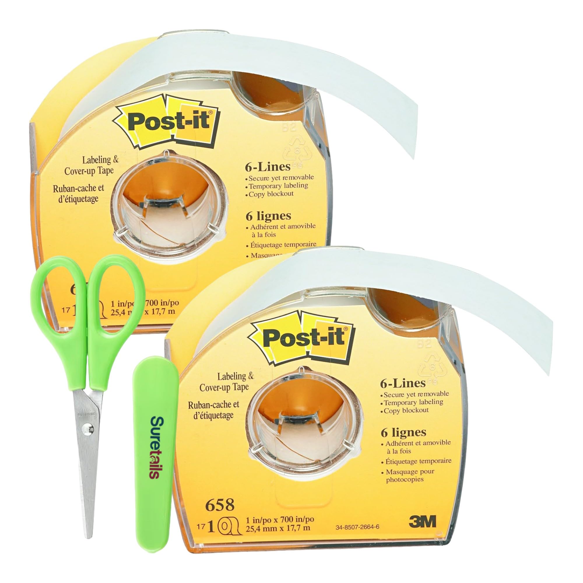 Amazon.com: Suretails Bundle of Paper Scissor - 13cm - 24g - Green, and ...