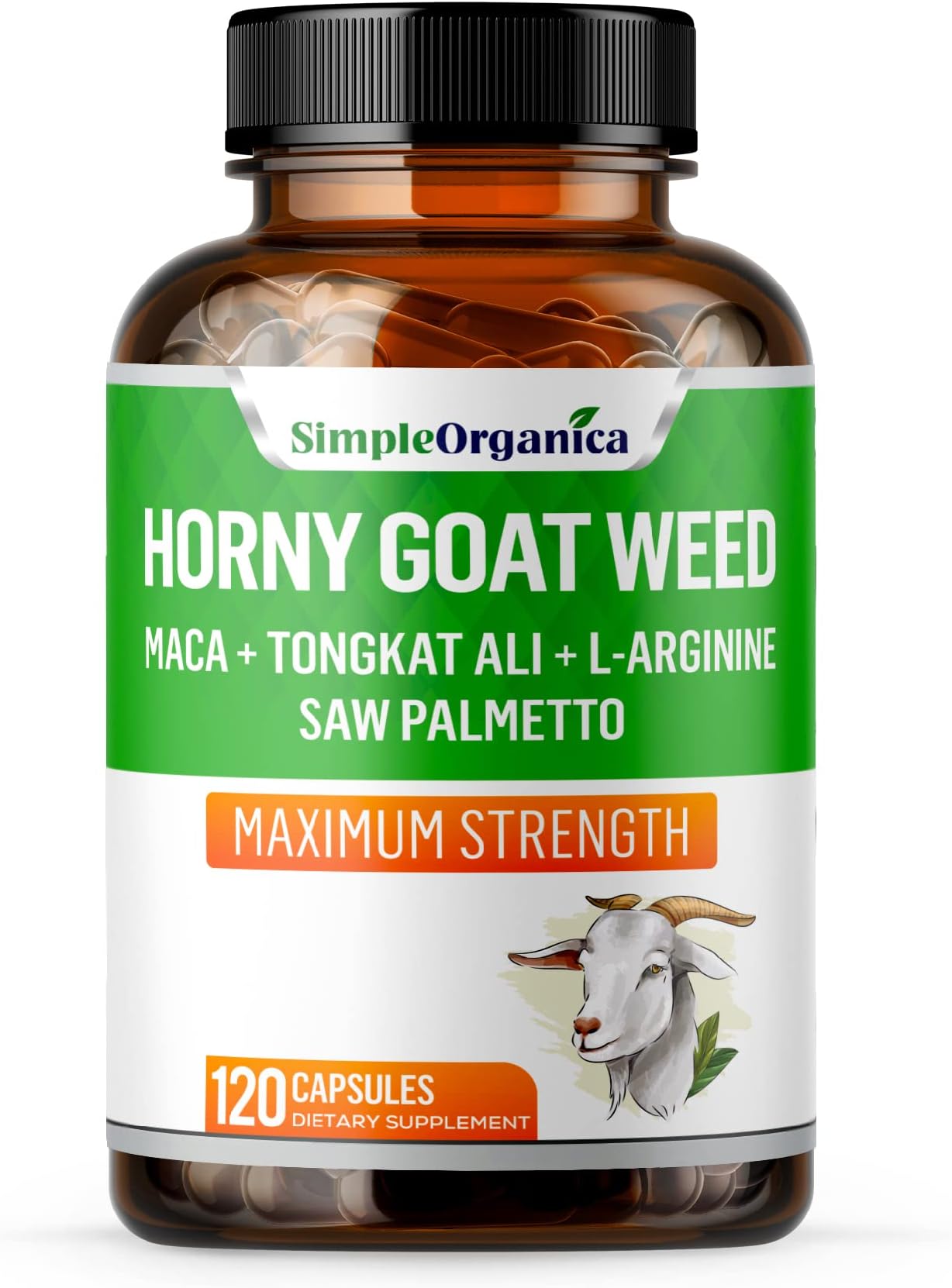 Amazon.com: Horny Goat Weed For Men and Women - [1590 Maximum Strength ...