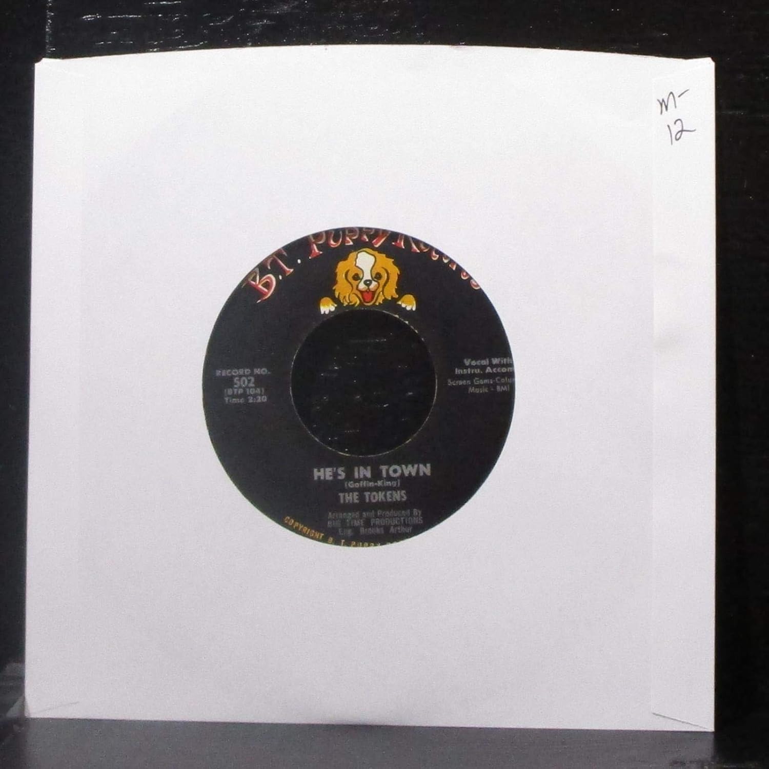 Amazon.com: The Tokens - He's In Town / Oh Cathy - 7" Vinyl 45 Record ...