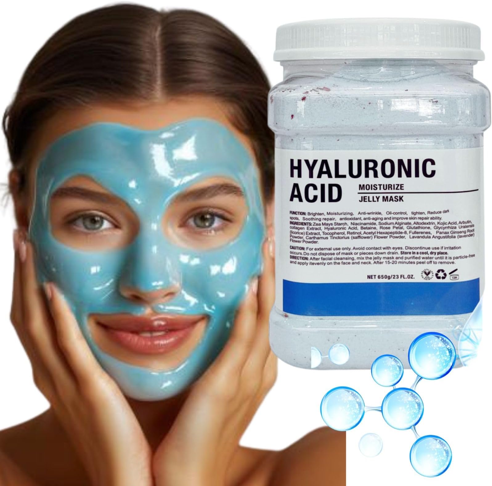 Amazon.com : DR MEINAIER Vajacial Hydro Jelly Mask Powder for Face ...
