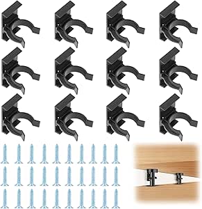 Flintronic 12Pcs Kitchen Kick Board Plinth Clips, Heavy Duty Kick-Board ...