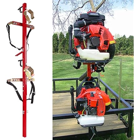 Amazon.com: Jungle Jim's Backpack Blower Holder Rack for 2 Blowers Lawn ...