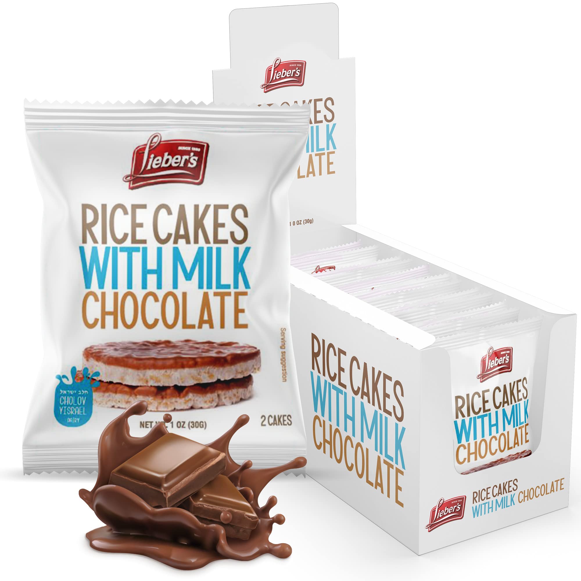 Snapklik.com : Liebers Milk Chocolate Rice Cakes, Snack Pack, Gift Pack ...