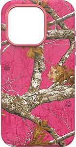 Amazon.com: OtterBox iPhone 15 Pro (Only) Symmetry Series Case - REALTREE FLAMINGO PINK, snaps ...