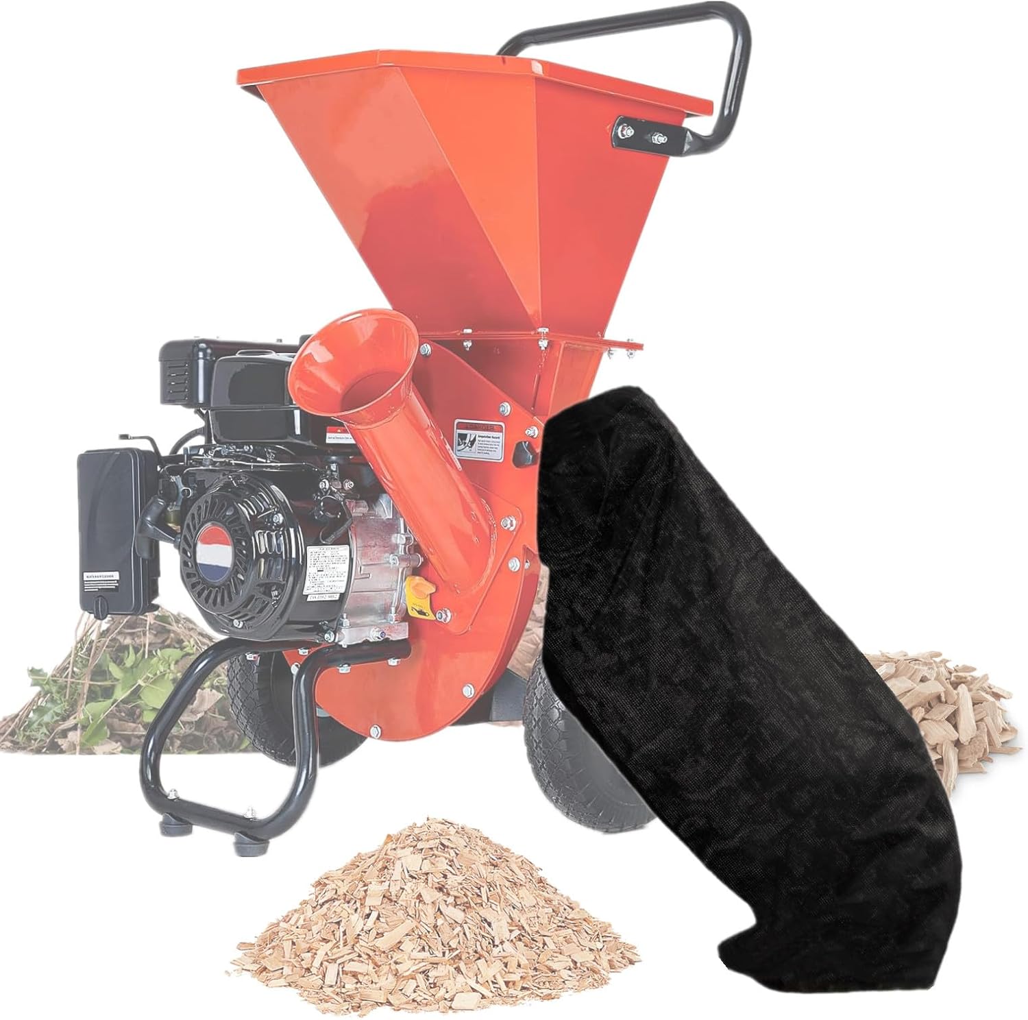 Amazon.com : GS Alderaul Wood Chipper Shredder Collection Bag ...