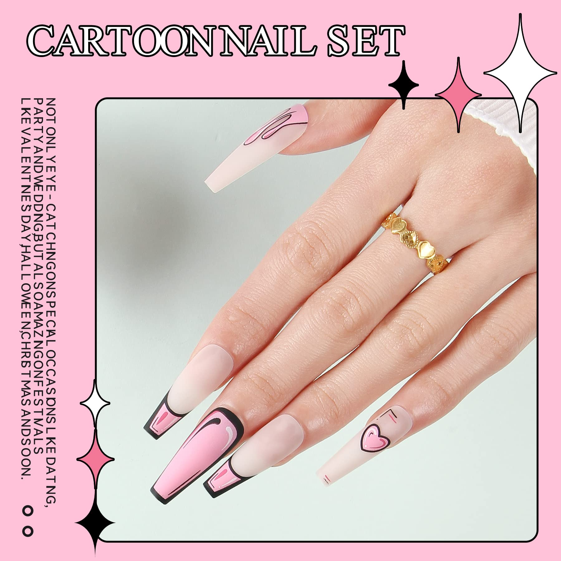 Cartoon Fingernails NAILS | I Finally Did Cartoon Nails!