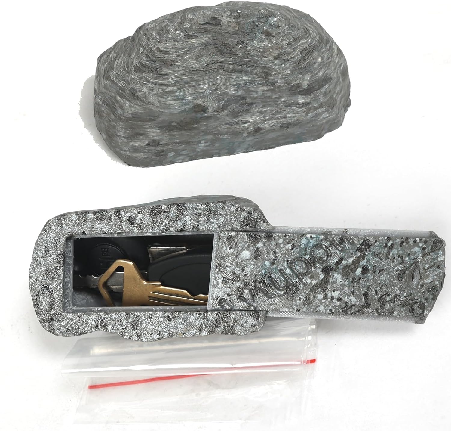 Spare Key Hider Rock - Hide a Key Outside in a Real-Looking Stone, Key ...