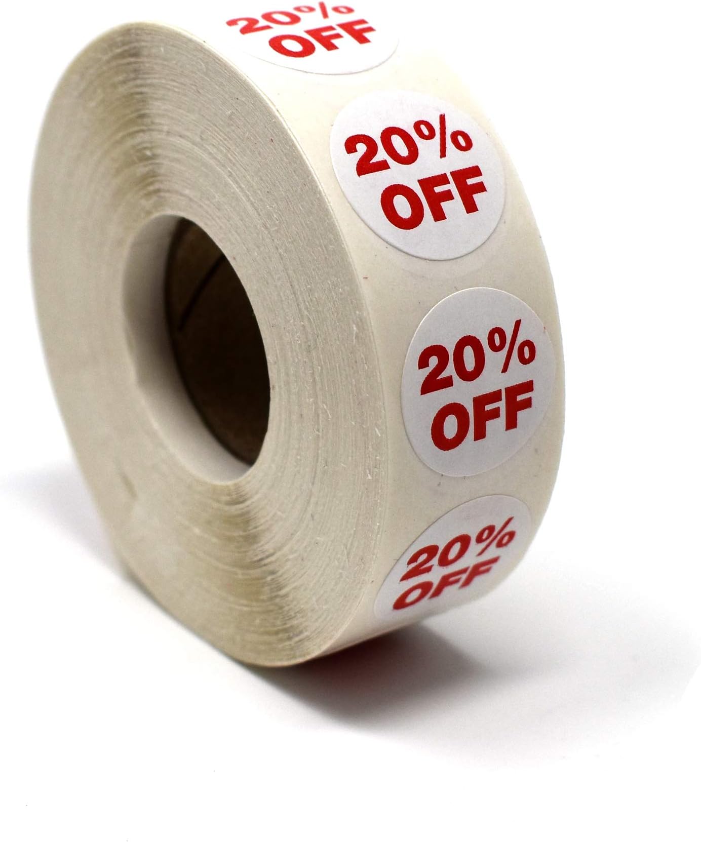 Amazon.com : 30% Percent Off Mark Down Dot Stickers, 3/4" Round Self ...