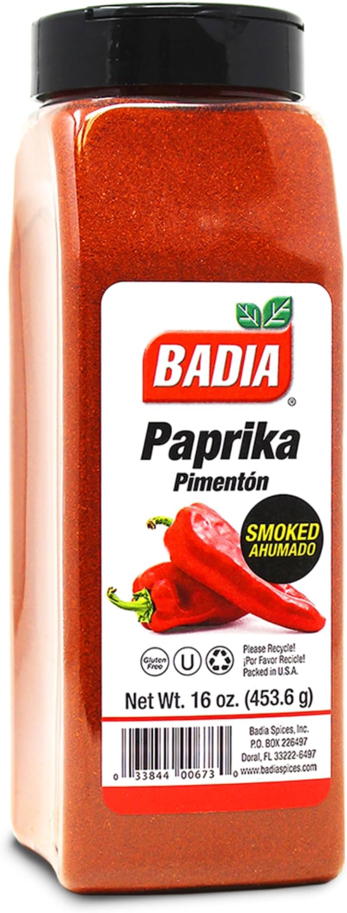 Amazon.com : Badia Smoked Paprika, 16 oz - Rich, Smoky Flavor for ...