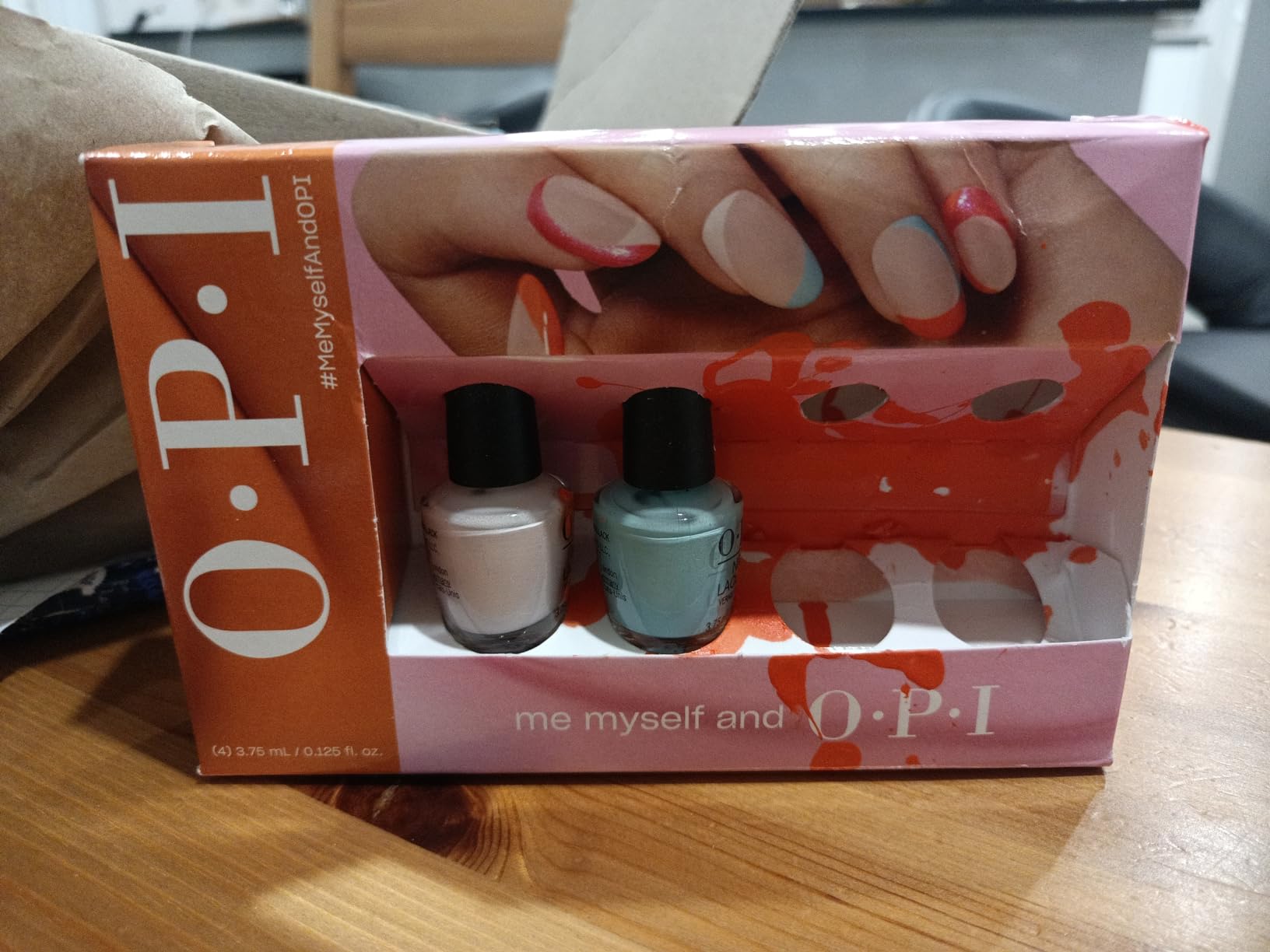 OPI Me Myself and OPI Collection Nail Polish 4-Pieces Gift Set : Amazon ...
