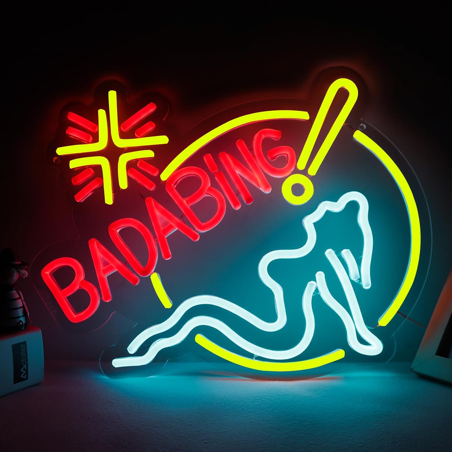 Balanar Bada Bing Neon Signs Led Neon for Wall Decor Sopranos Merch ...