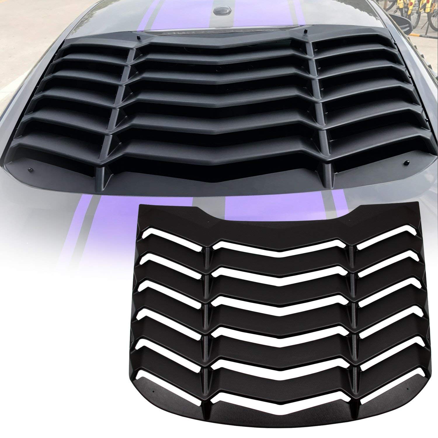 Snapklik.com : CUMART 2015-2023 Rear Window Louvers Windshield Sun ...