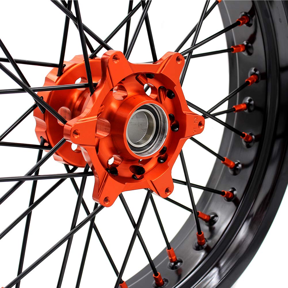 Snapklik.com : KKE 3.5/4.25 17 Supermoto Dirt Bike Motorcycle Wheels ...
