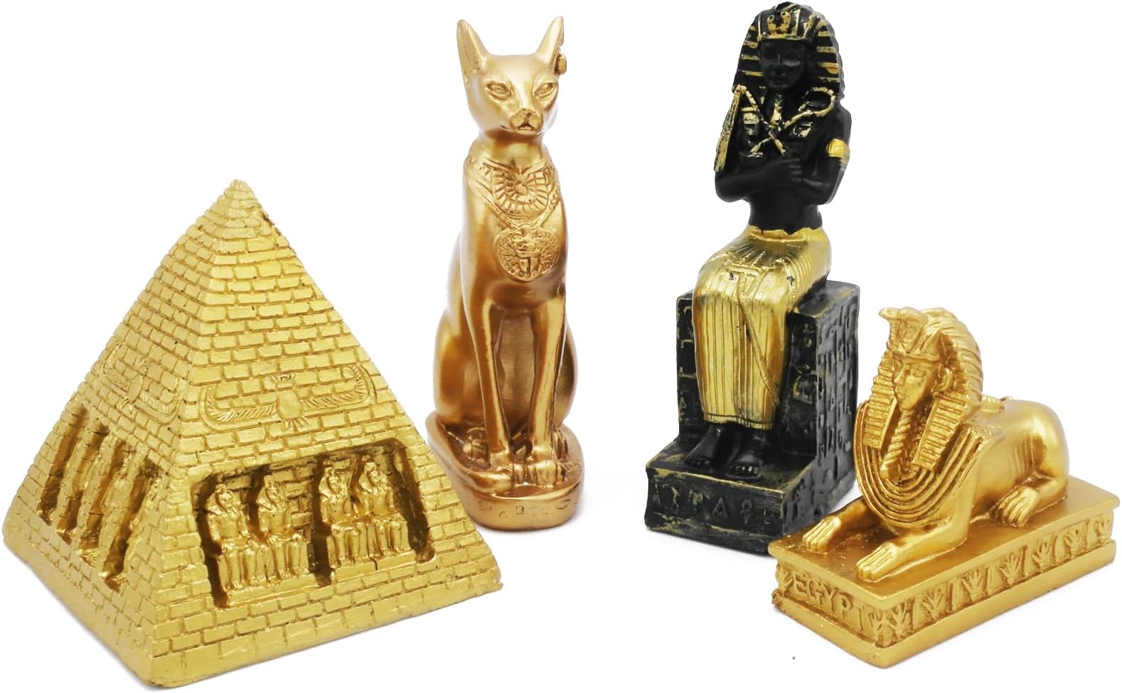 Amazon.com: Egyptian Small King Tut Collectible Figurine : Home & Kitchen