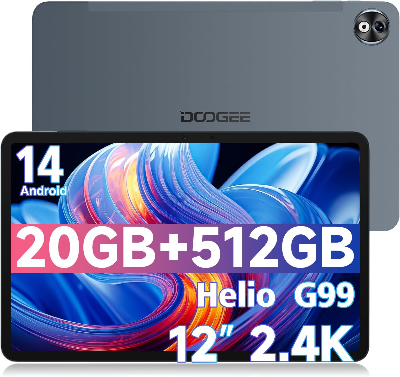 TECLAST T70 Tablet 14'' Zoll Android 14, Top Gaming Tablet MTK G99 Octa-Core 2.2GHz, 20GB RAM+ ...