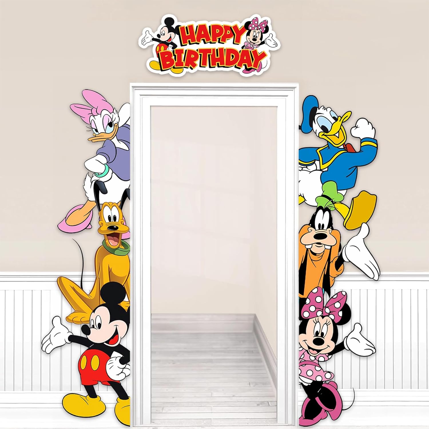 Amazon.com: QWAERPLPN 7 PCS Mouse Door Decorating Kit,Mouse Hanging ...