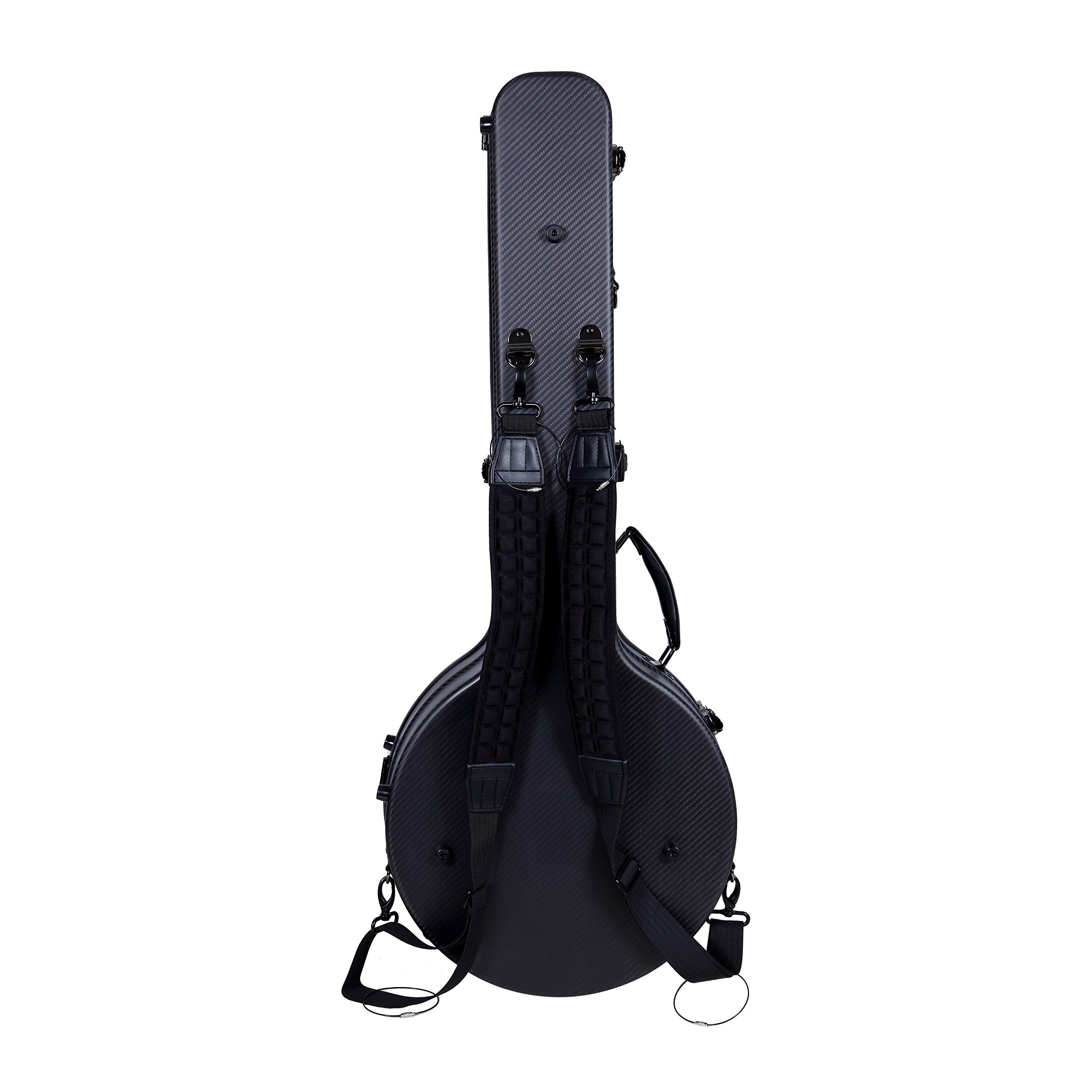 Snapklik.com : Crossrock 5-String Deep-body Resonator Banjo Flight Case ...