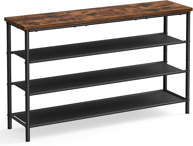 VASAGLE Shoe Rack, 4-Tier Shoe Storage Organizer for Entryway and ...