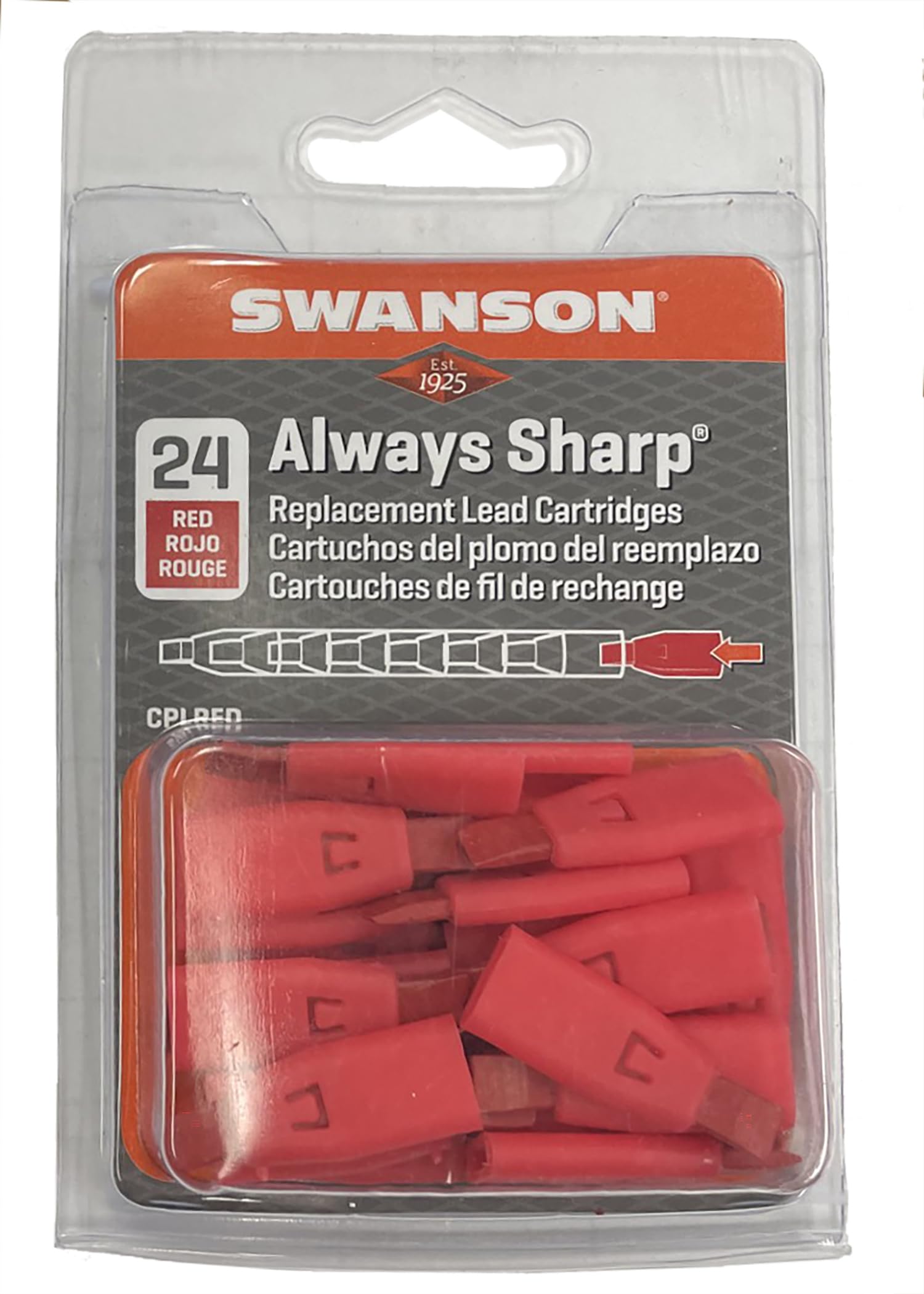Snapklik.com : Swanson Tool Co CPLRED Red Replacement Graphite ...