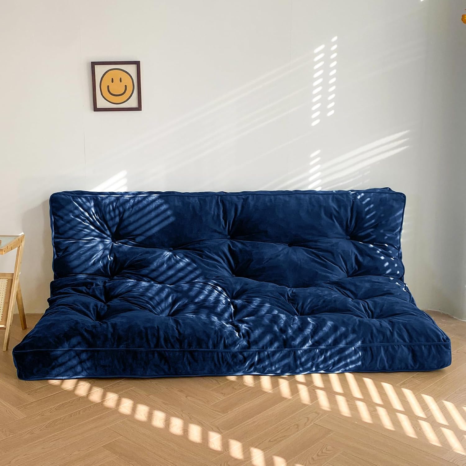 Amazon.com: MAXYOYO 6" Futon Mattress, Velvet Thick Futons Sofa Couch ...