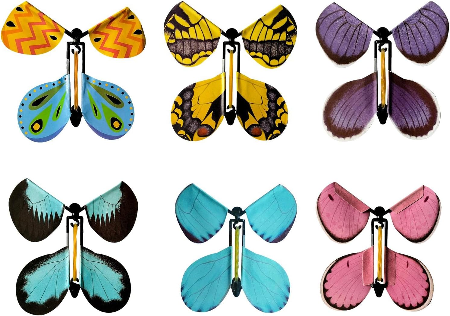 MYJA Mariposas con vuelos sorpresa, interesante juguete de mariposa ...