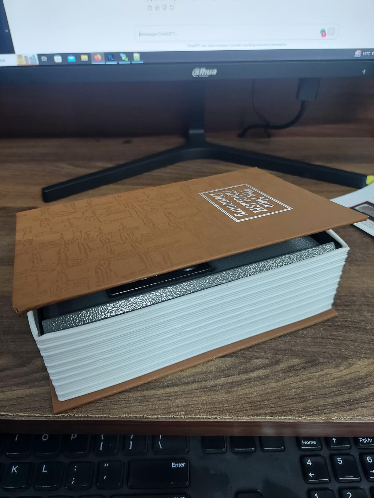 KYODOLED Diversion Book Safe with Combination Lock, Secret Hidden Metal ...