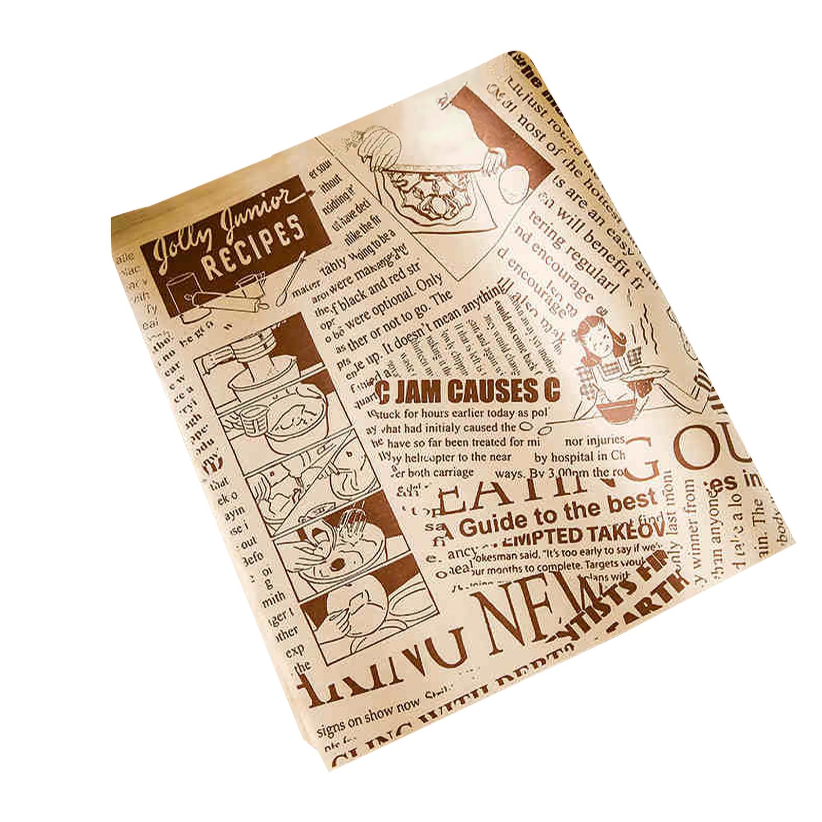 Amazon.com: 100 Sandwich Wrapping Papers, 11x15 Inches, with Four ...