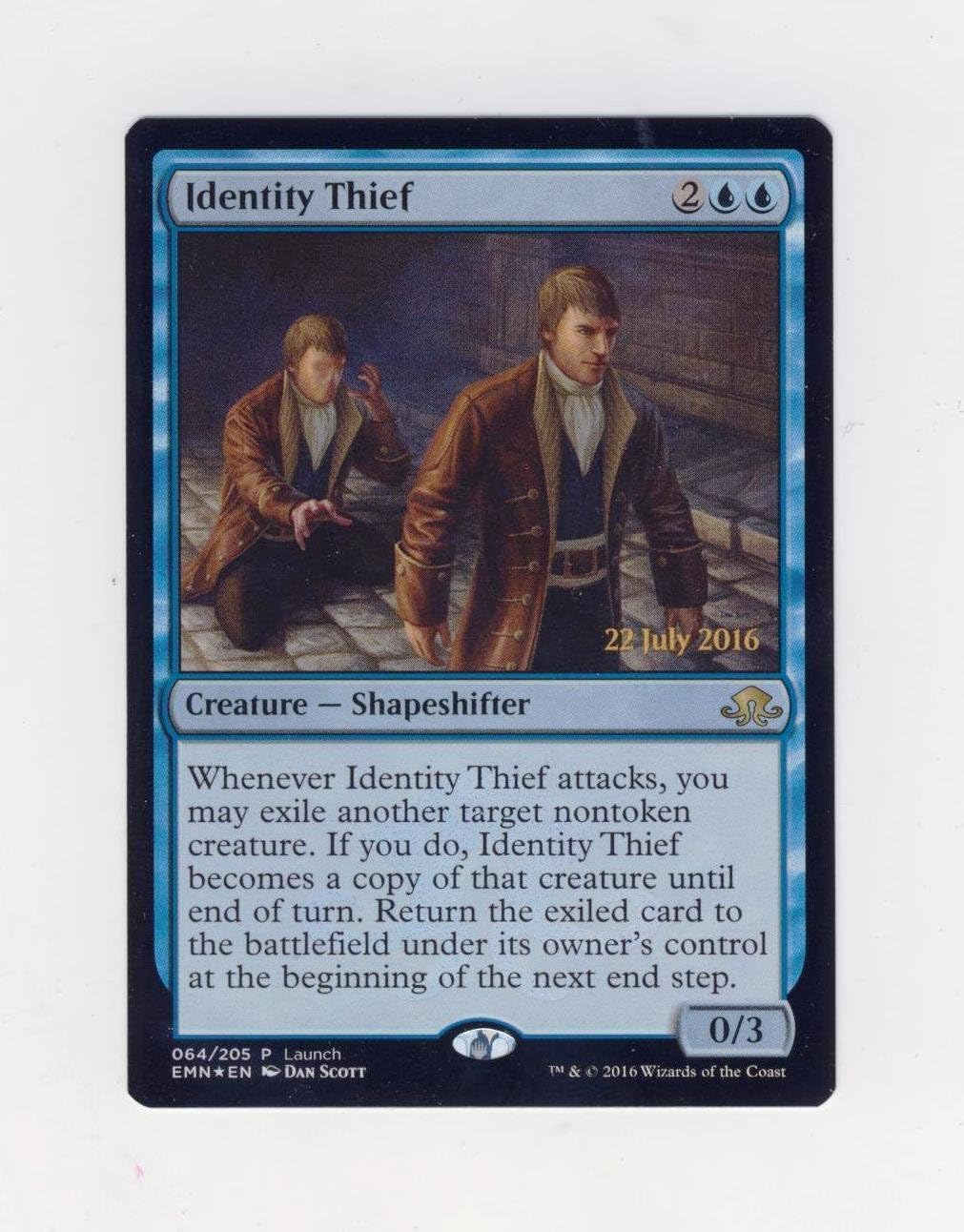 Amazon.com: Identity Thief NM FOIL LAUNCH DAY PROMO Eldritch Moon MTG ...