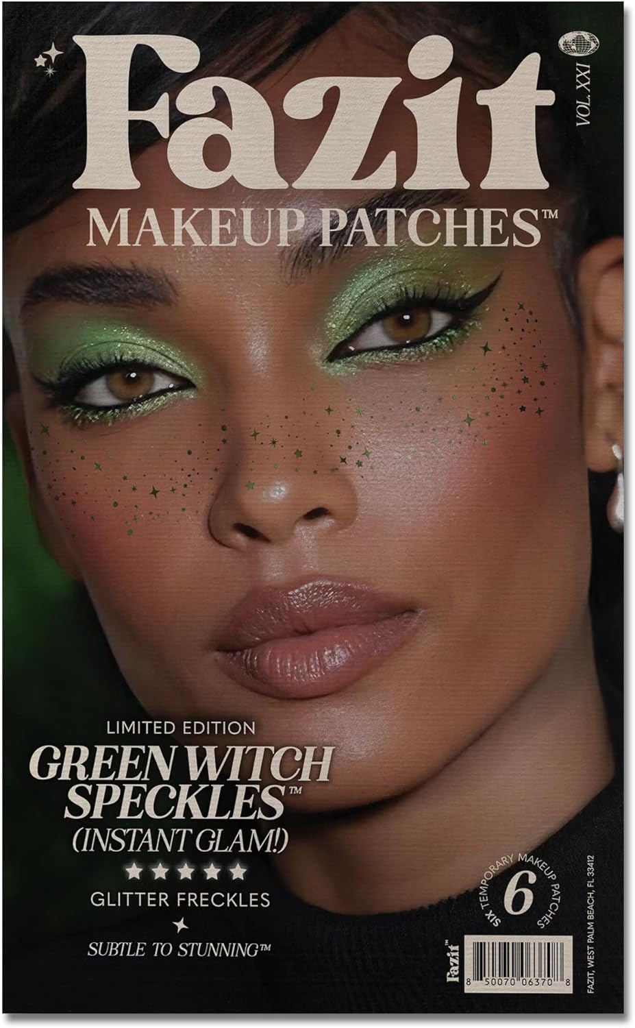 Amazon.com : Fazit Makeup Patches - Green Witch Speckles - Glow Up Make ...