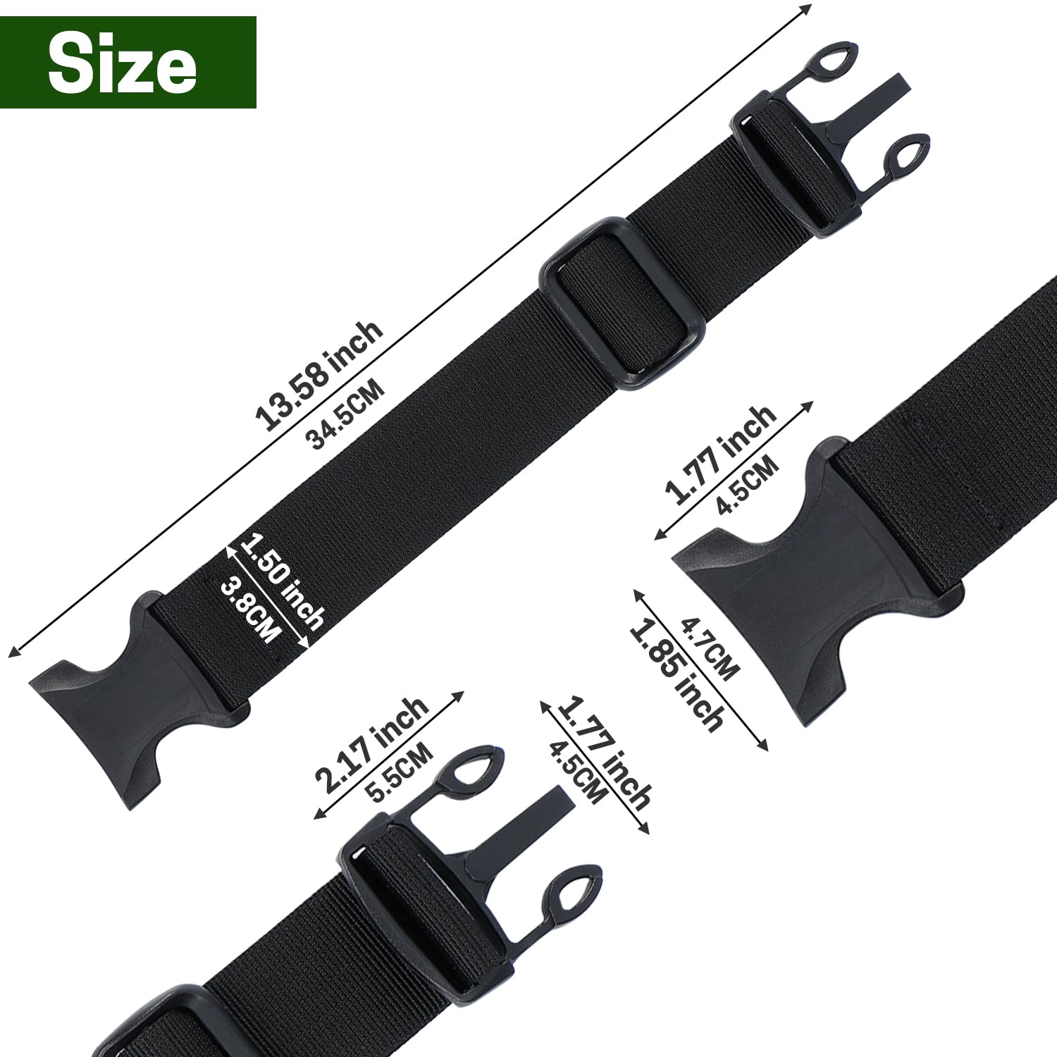 Snapklik.com : Chap Waist Extender, Adjustable Belt Extender Chainsaw ...
