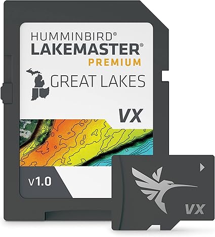 Amazon.com: Humminbird LakeMaster Premium Great Lakes V1 Map SD Card ...