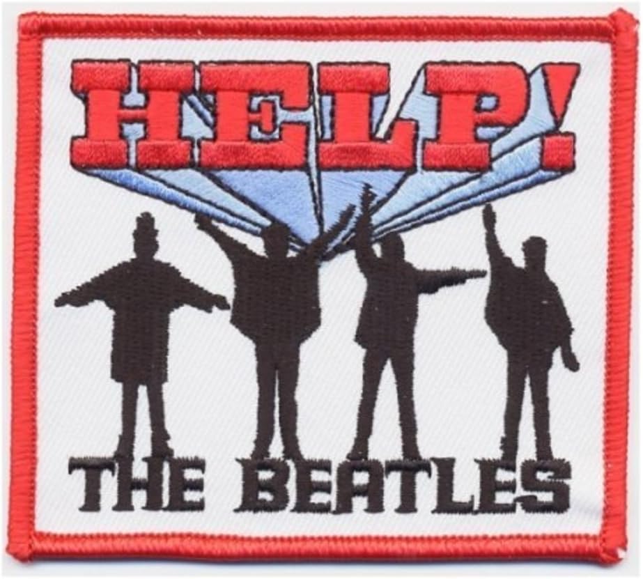 Amazon.com: The Beatles Help Album Embroidered iron on Patch 3.5 ...