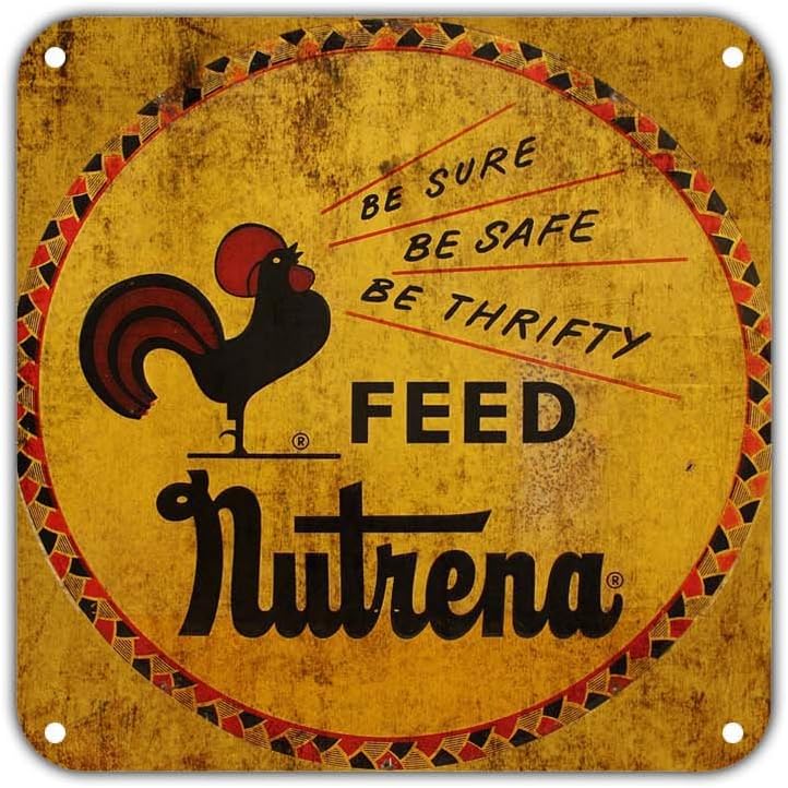 Amazon.com: Nutrena Feed Be Sure Safe Thrifty Agriculture Vintage Retro ...