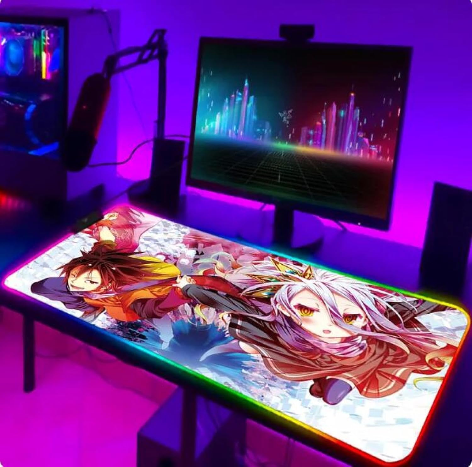 Amazon.com : Mouse Pads RGB Custom Mouse Pad Gaming Desk Keyboard Mat ...