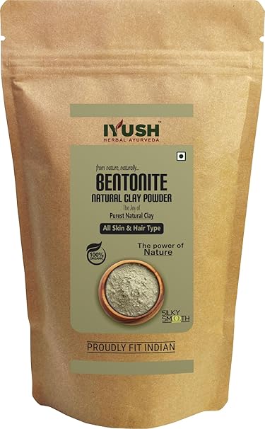 IYUSH Herbal Ayurveda Bentonite Clay Powder – 900gm | Indian Healing ...