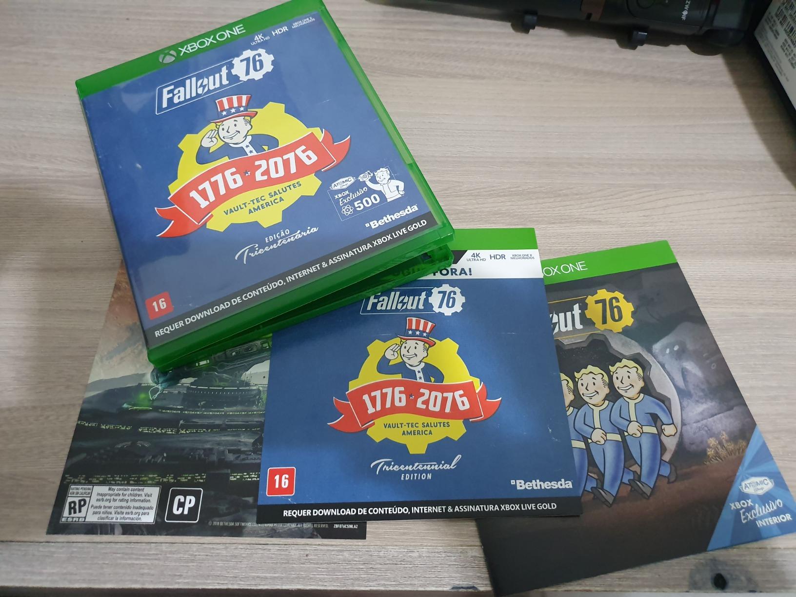 Fallout 76 Edição Tricentenária - Xbox One : Amazon.com.br: Games e ...